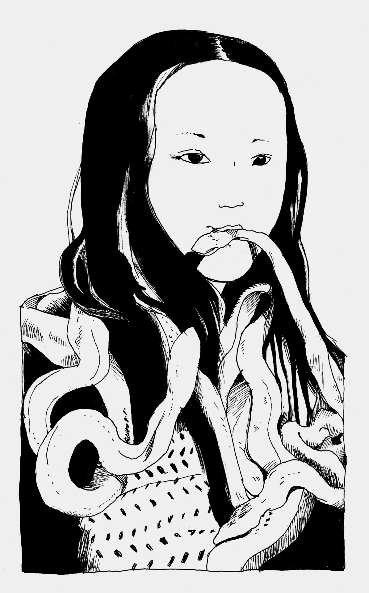 Detrás del trazo de Line Hachem - MULA BLANCA