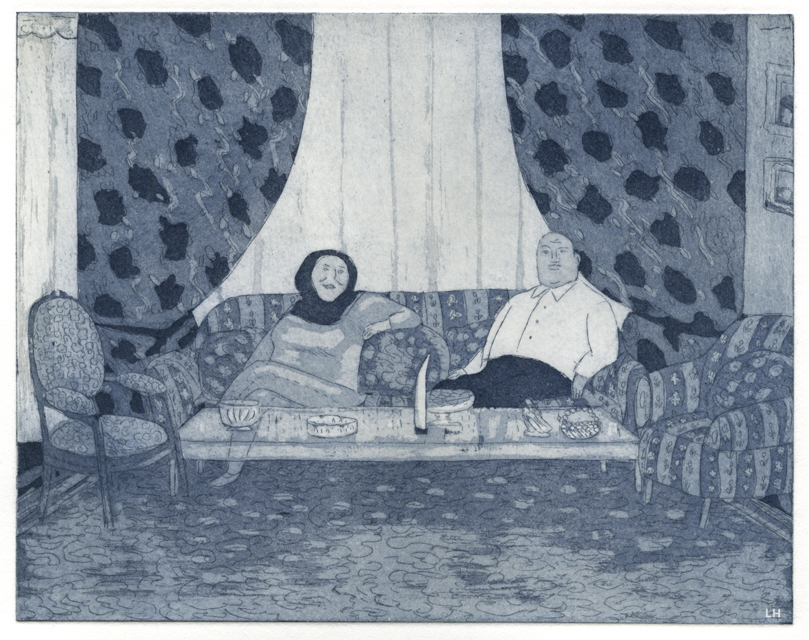 Detrás del trazo de Line Hachem - MULA BLANCA